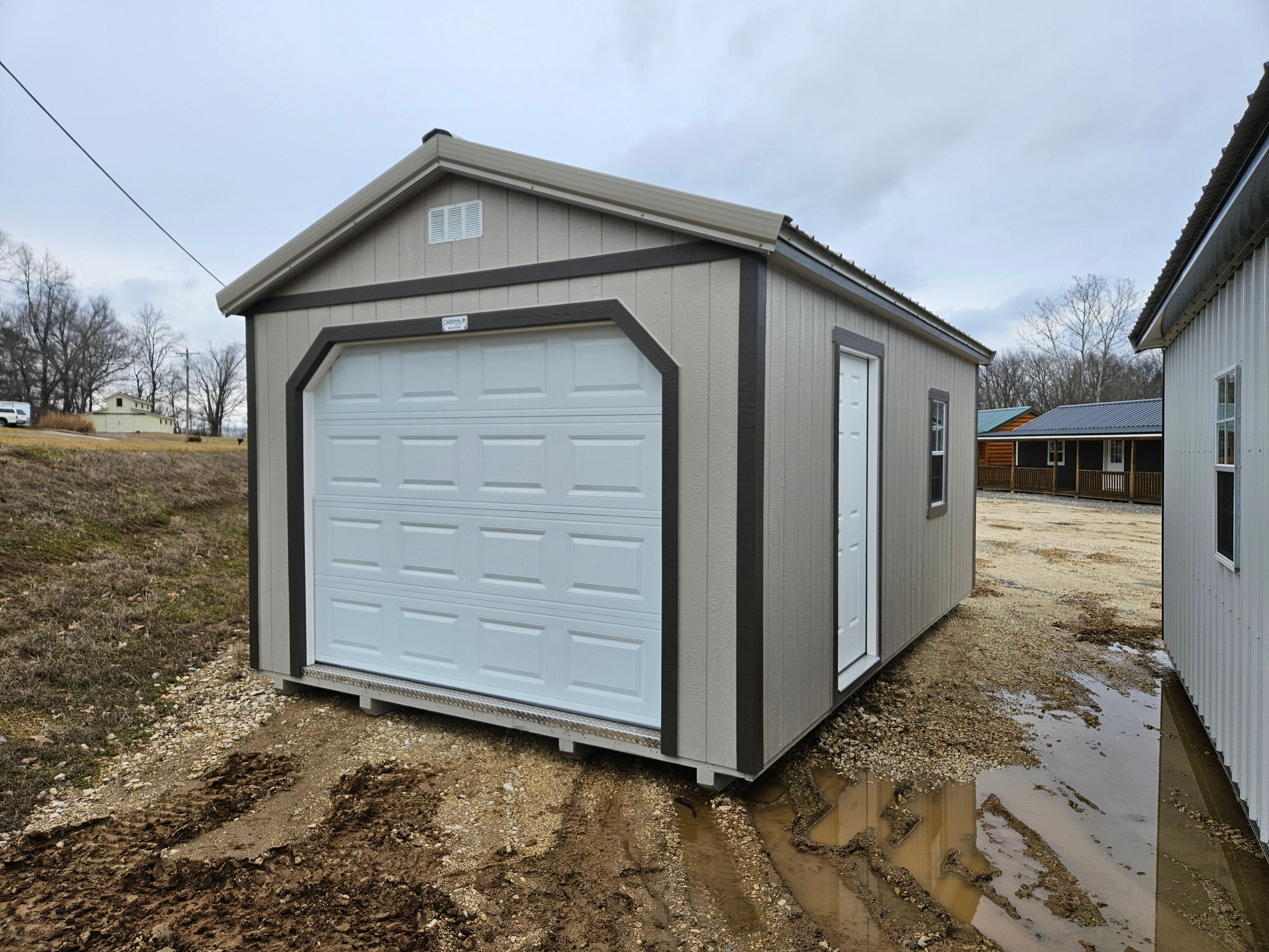12’ x 20’ Garage | Portable Buildings and More